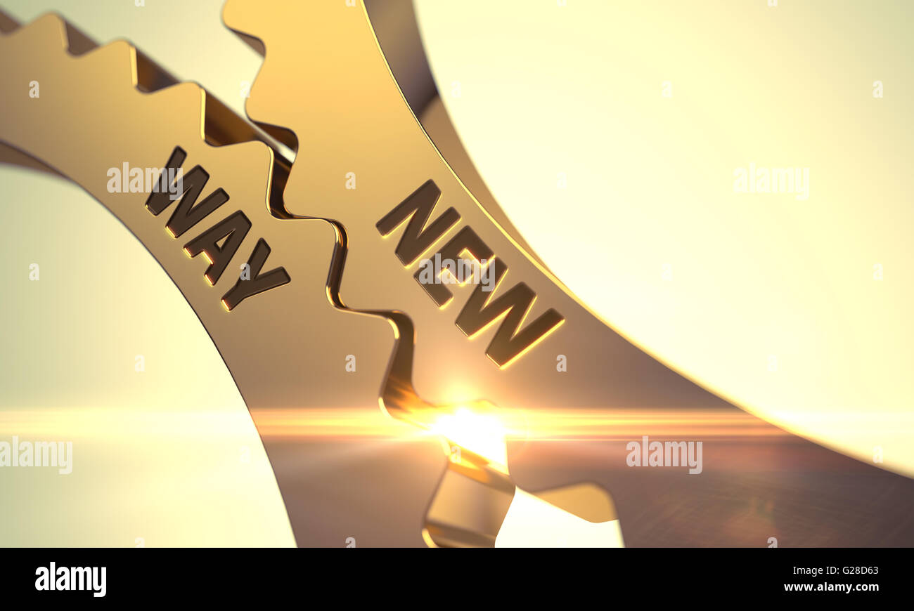 New way concept hi-res stock photography and images - Alamy
