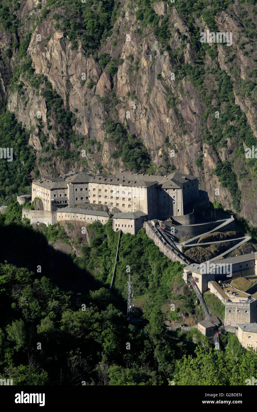 Fort Bard, Aosta Valley, Italy Stock Photo - Alamy