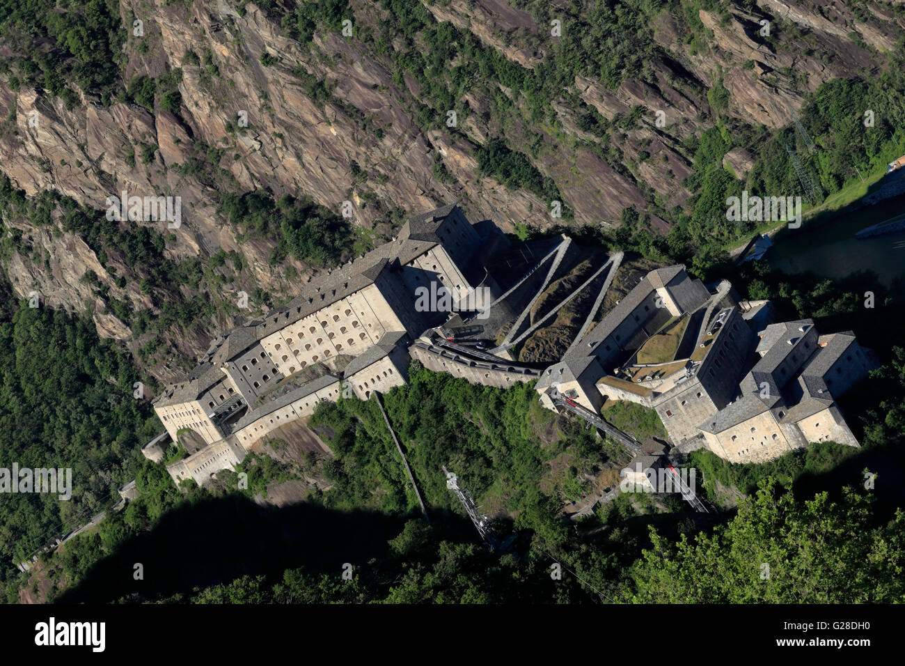 Fort Bard, Aosta Valley, Italy Stock Photo - Alamy