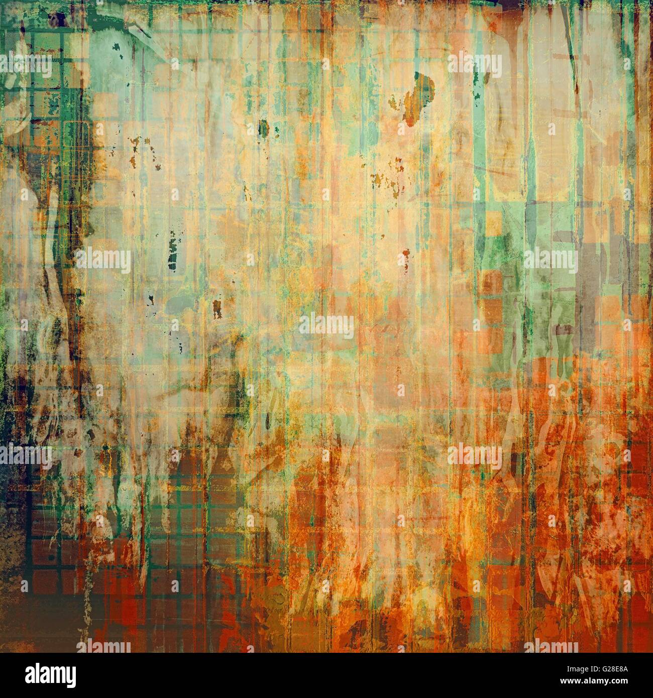 Hi res grunge texture or retro background. With different color ...