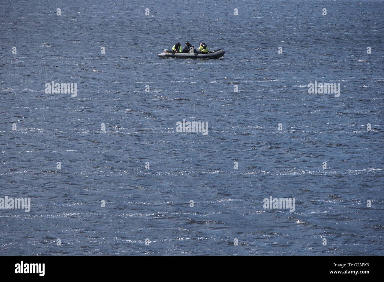 Garda Aqua Unit on the last as the Prince of Wales and the Duchess of ...