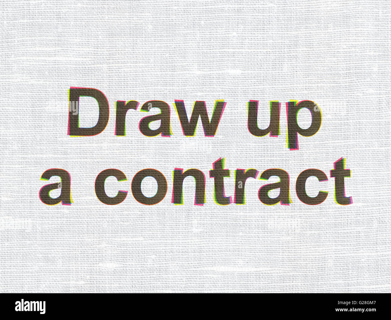 Draw Up A Contract High Resolution Stock Photography and Images - Alamy