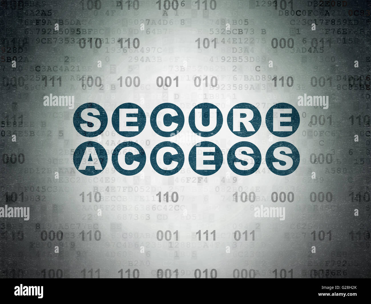 Security concept: Secure Access on Digital Data Paper background Stock ...