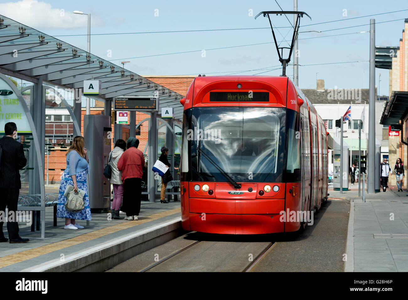 Tram Interchange, Beeston, Nottinghamshire, England, UK Stock Photo - Alamy