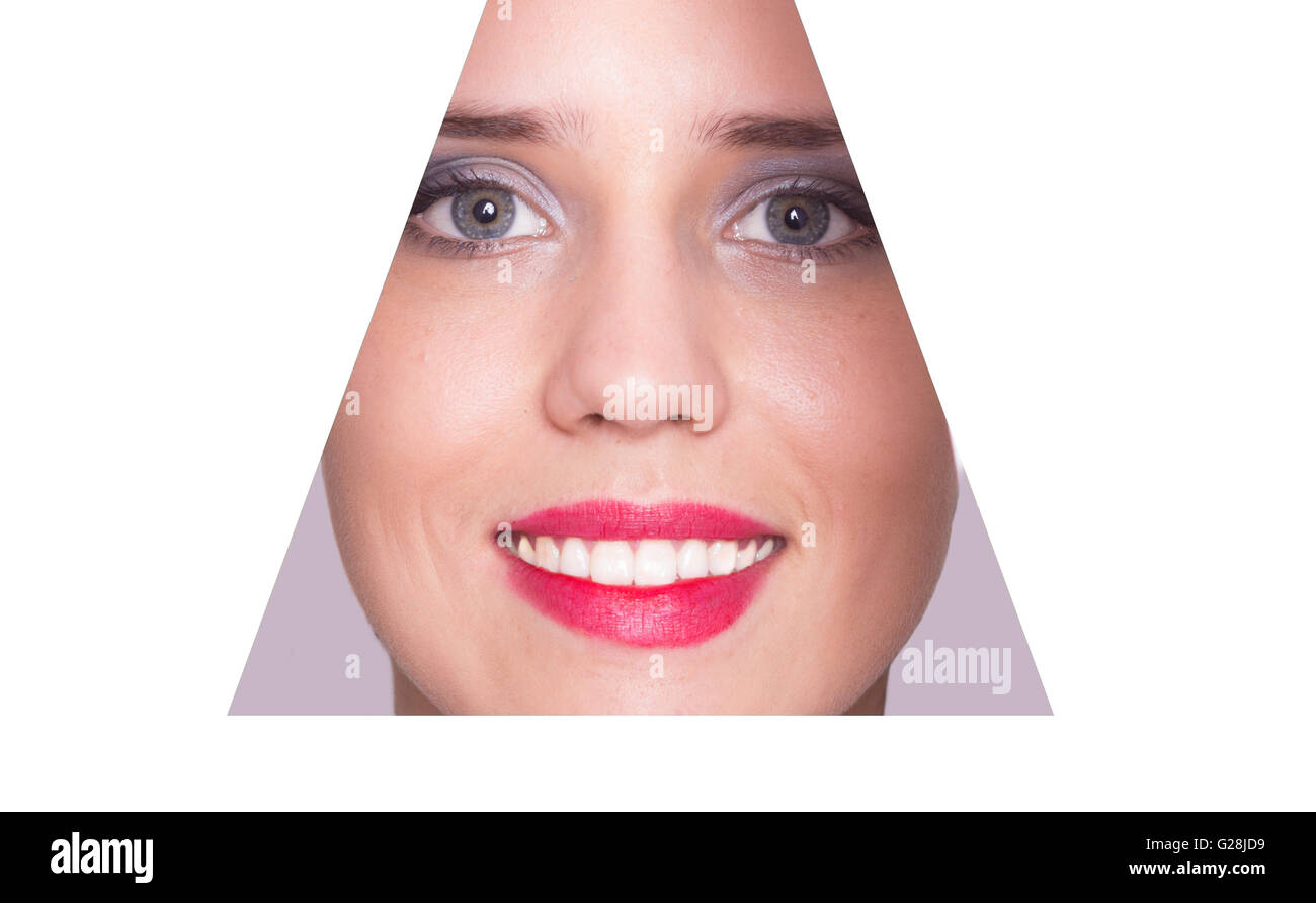 Triangle shape hi-res stock photography and images - Alamy