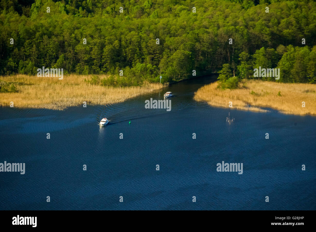 Aerial view roblinsee stone havel hi-res stock photography and images ...