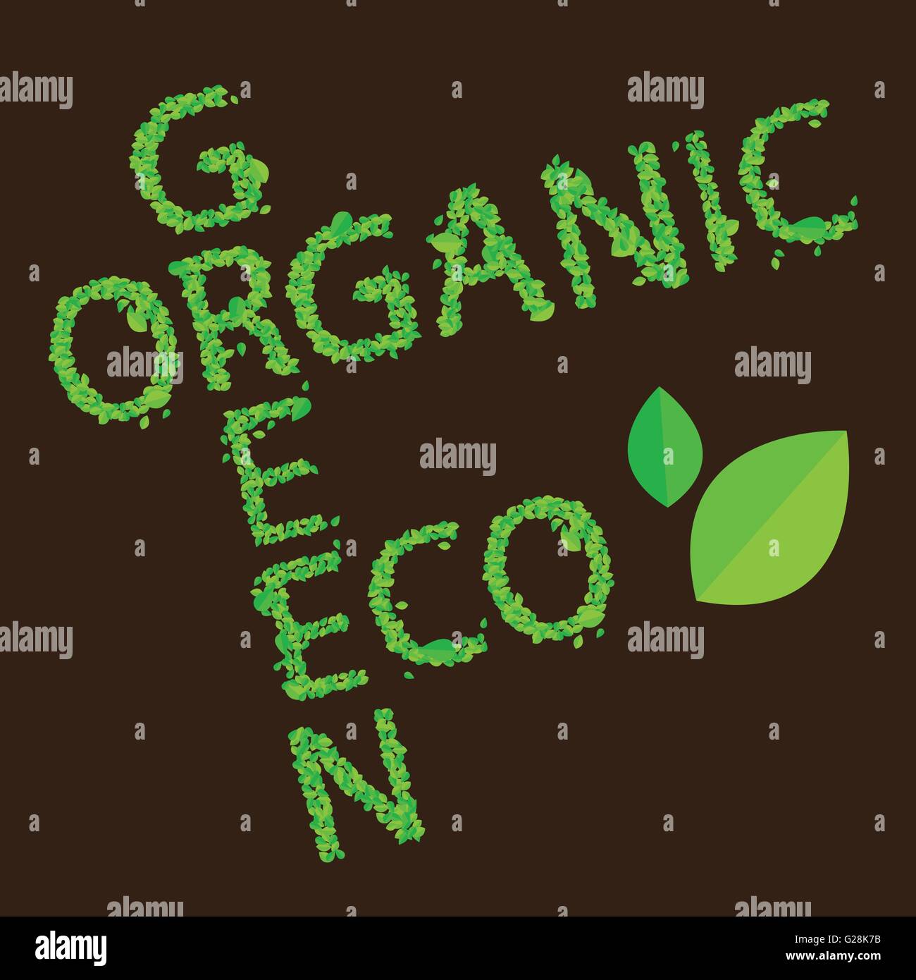 Ecological path Stock Vector Images - Alamy