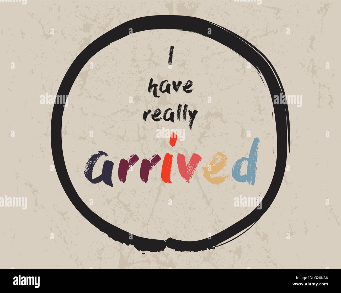 Arrived vector vectors hi-res stock photography and images - Alamy