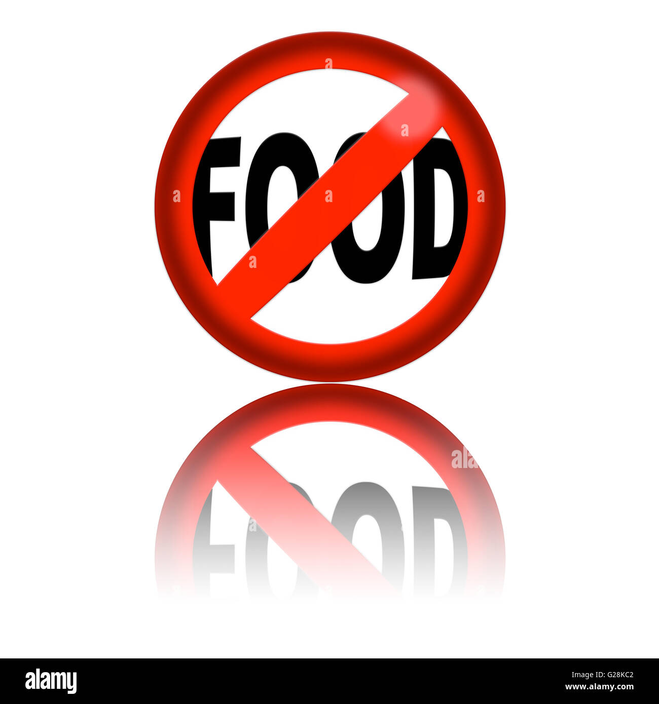 No food sign hi-res stock photography and images - Alamy