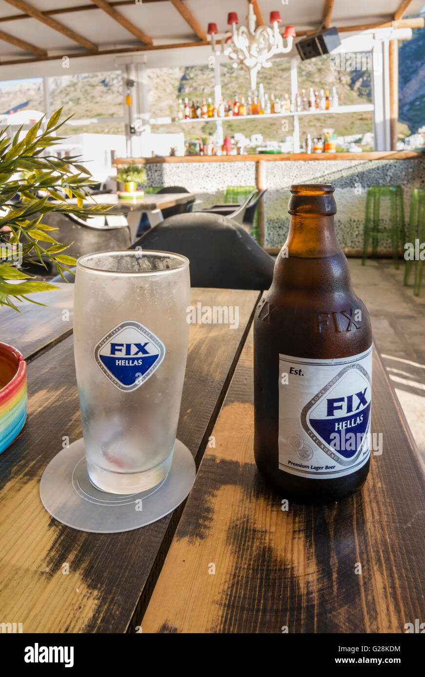 Fix beer greece hi-res stock photography and images - Alamy