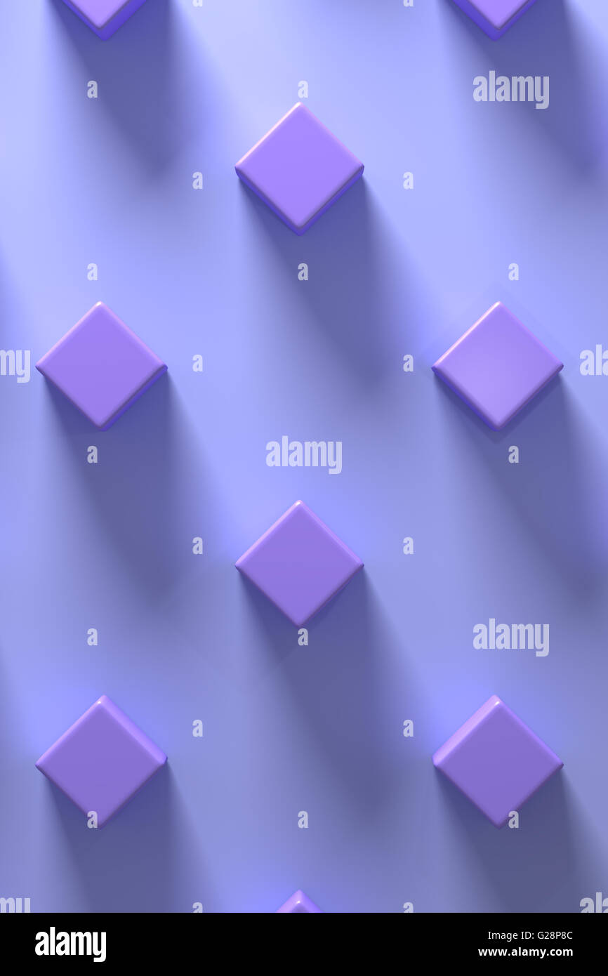 Several purple cubes on purple background.From above Stock Photo - Alamy