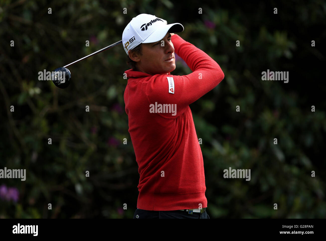 Benjamin Hebert during the first round of the BMW PGA Championship at ...