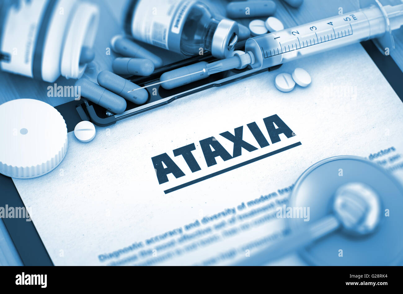Ataxia. Medical Concept Stock Photo - Alamy