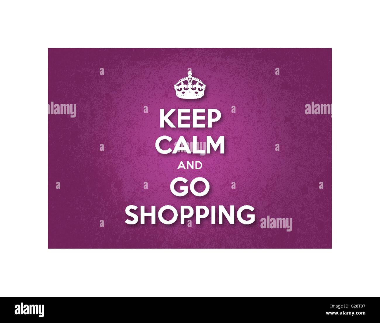 Keep Calm And Go Shopping Wallpaper