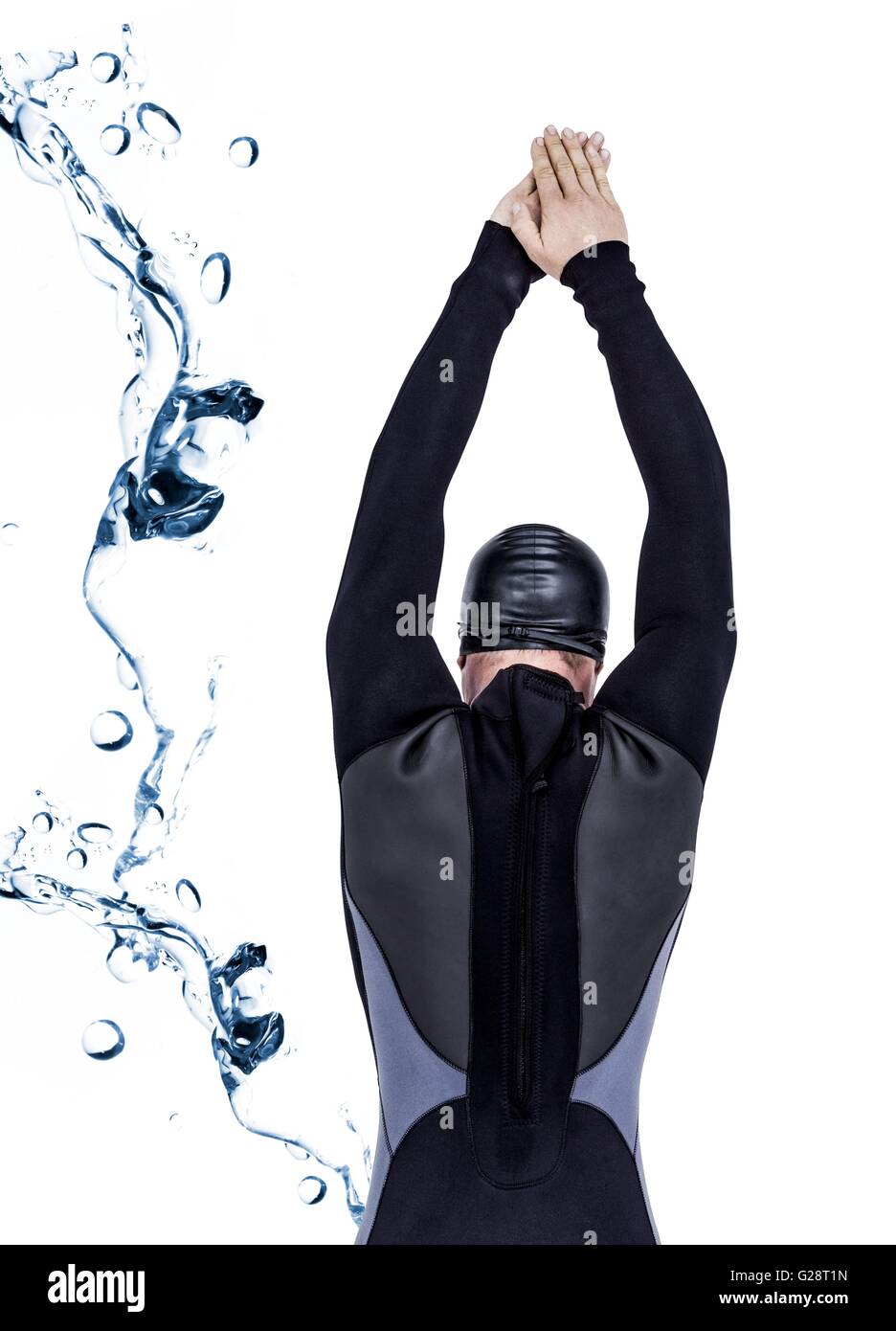 Olympic swimmer rear hi-res stock photography and images - Alamy