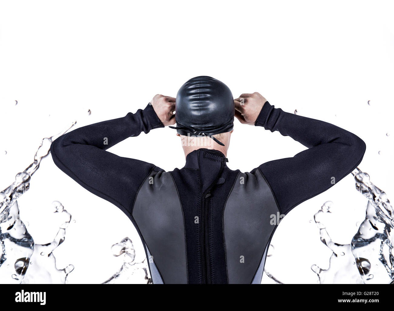 Olympic swimmer rear hi-res stock photography and images - Alamy