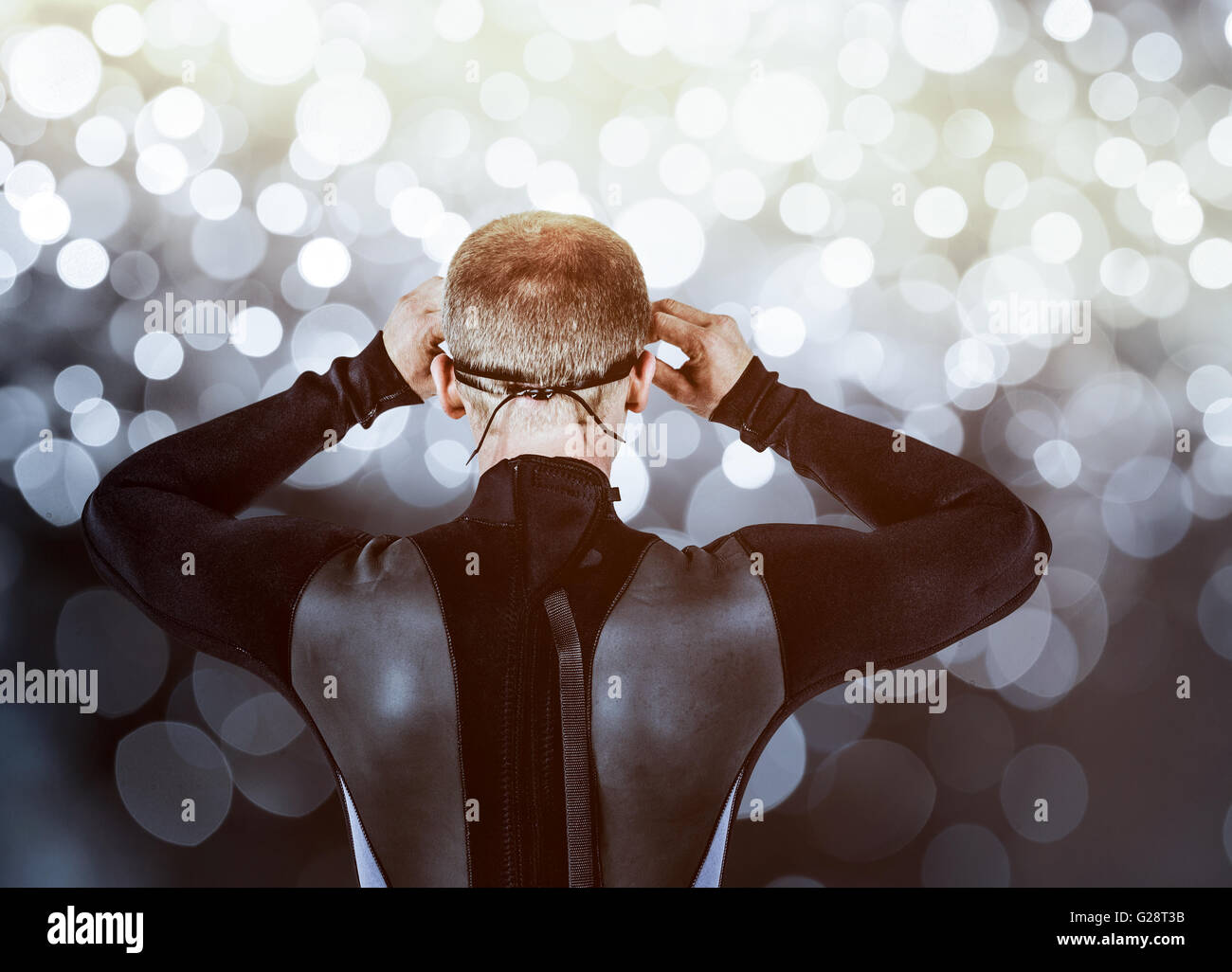 Olympic swimmer rear hi-res stock photography and images - Alamy