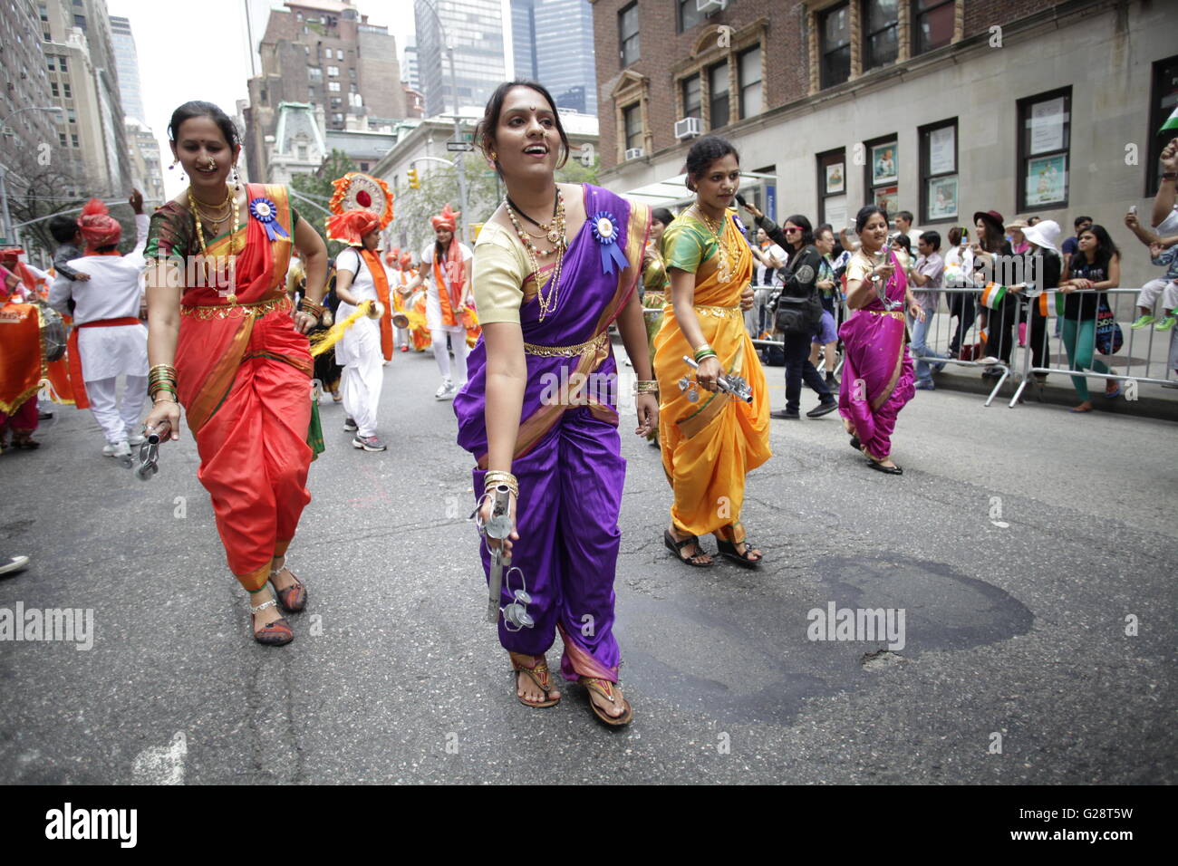 India parade in New York Stock Photo - Alamy
