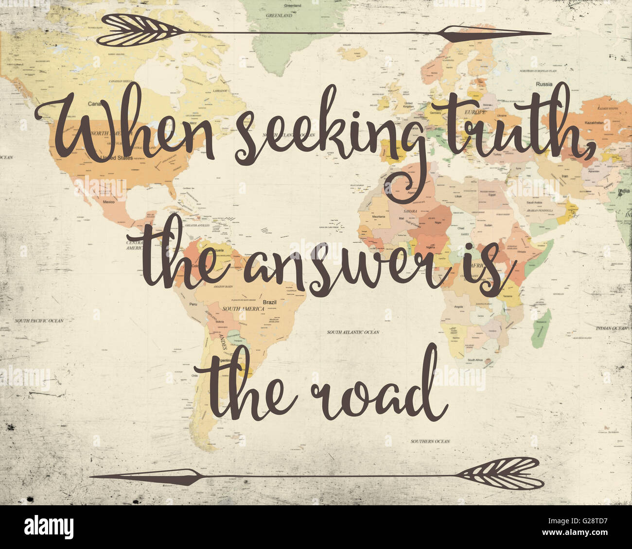 World map words hi-res stock photography and images - Alamy