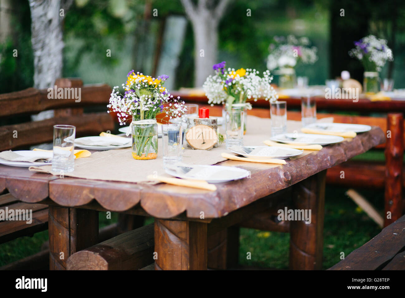 Rustic wedding details hi-res stock photography and images - Alamy