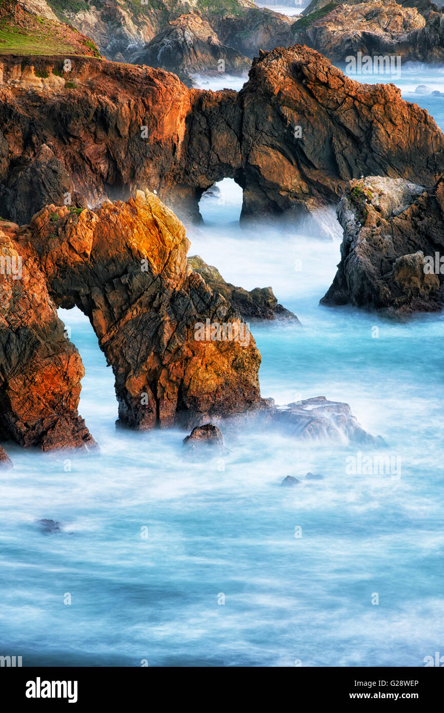 Arches and stacks hi-res stock photography and images - Alamy