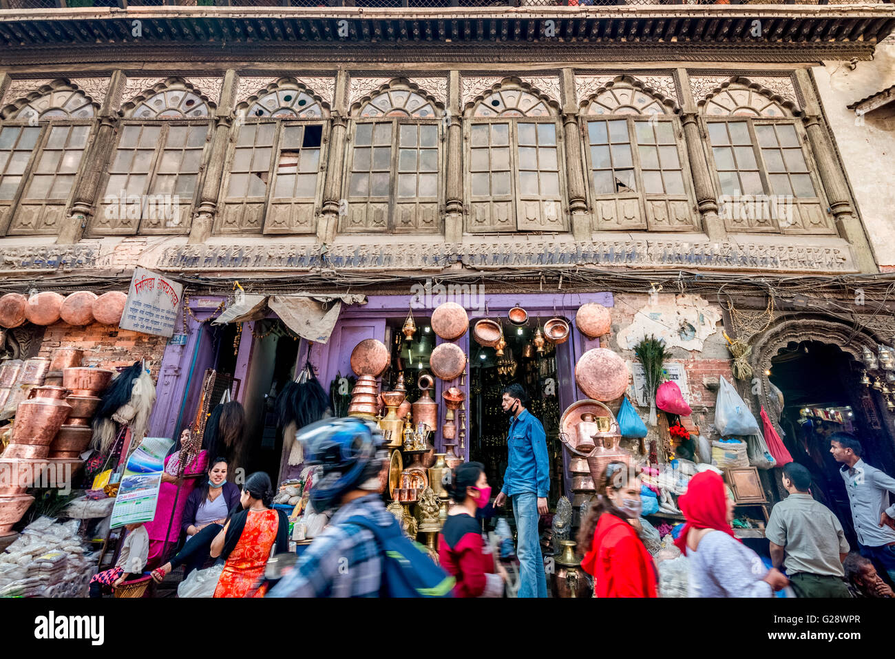 Basantapur durbar square hi-res stock photography and images - Alamy
