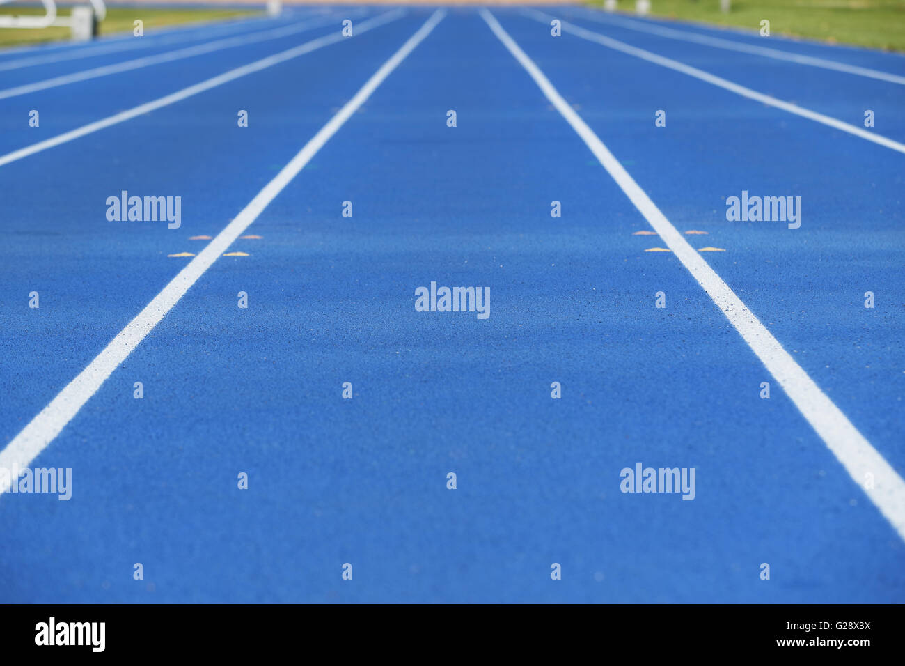 Running track number one hi-res stock photography and images - Alamy