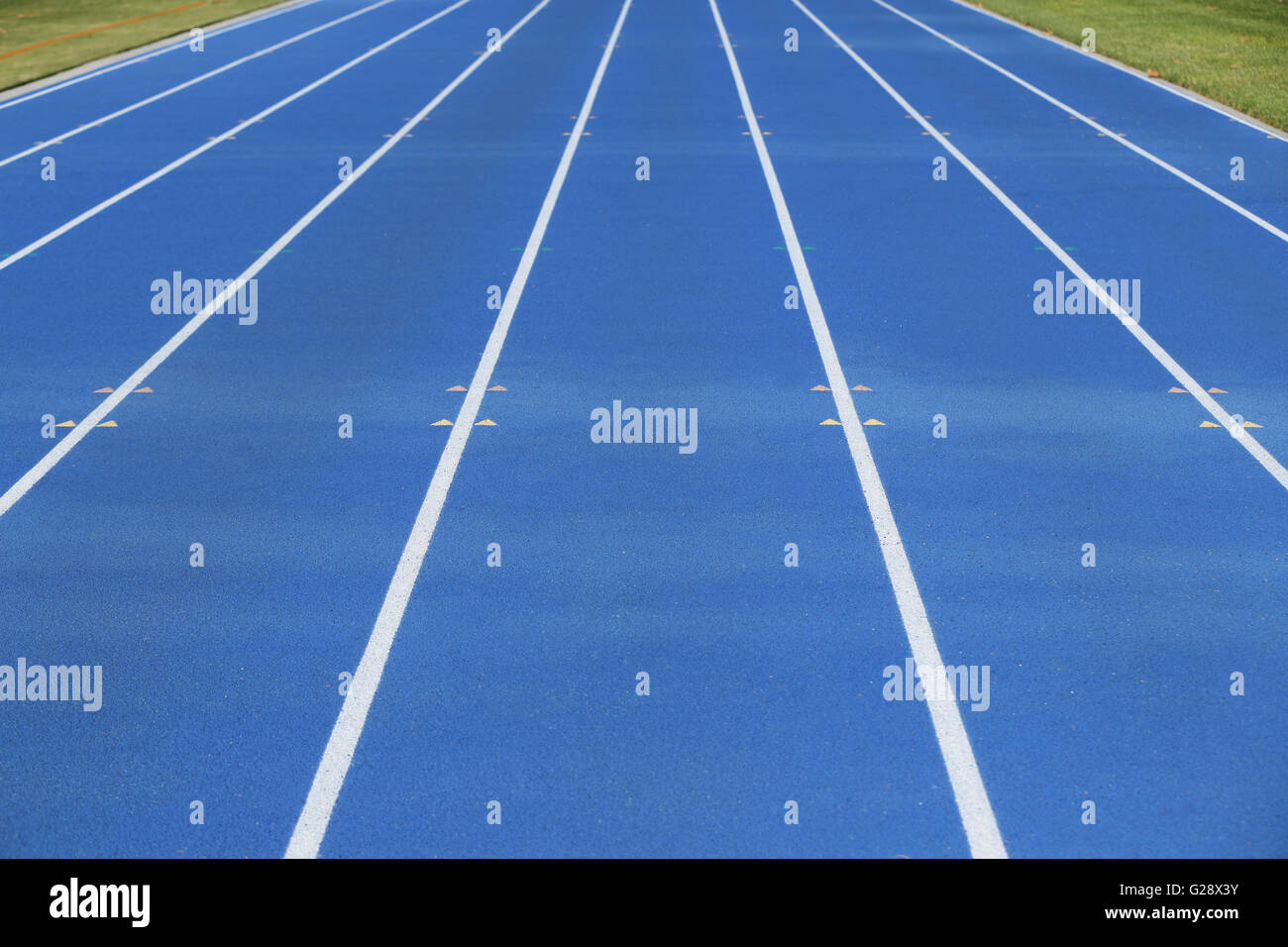 Running track number one hi-res stock photography and images - Alamy