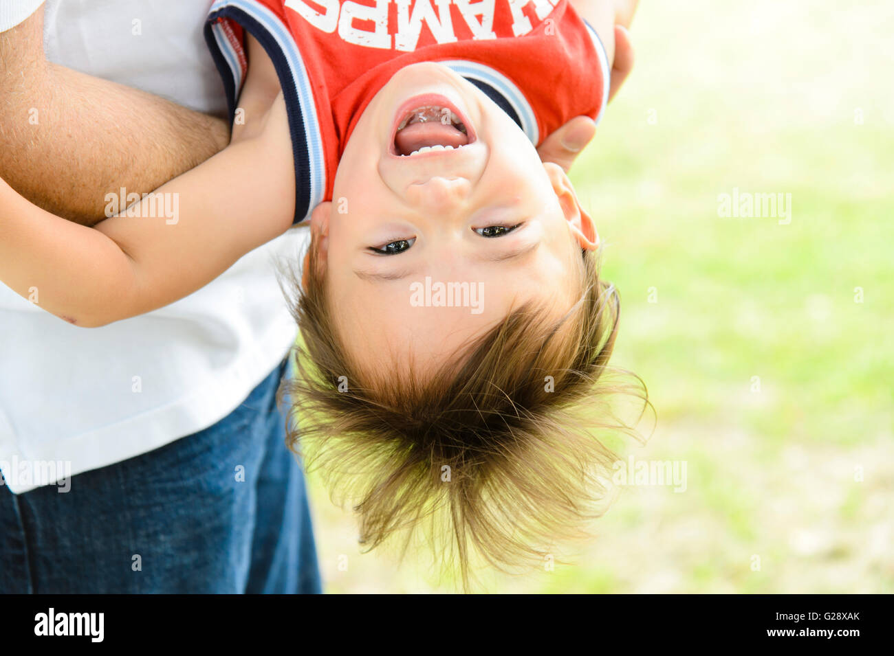 Children playing fooling hi-res stock photography and images - Alamy