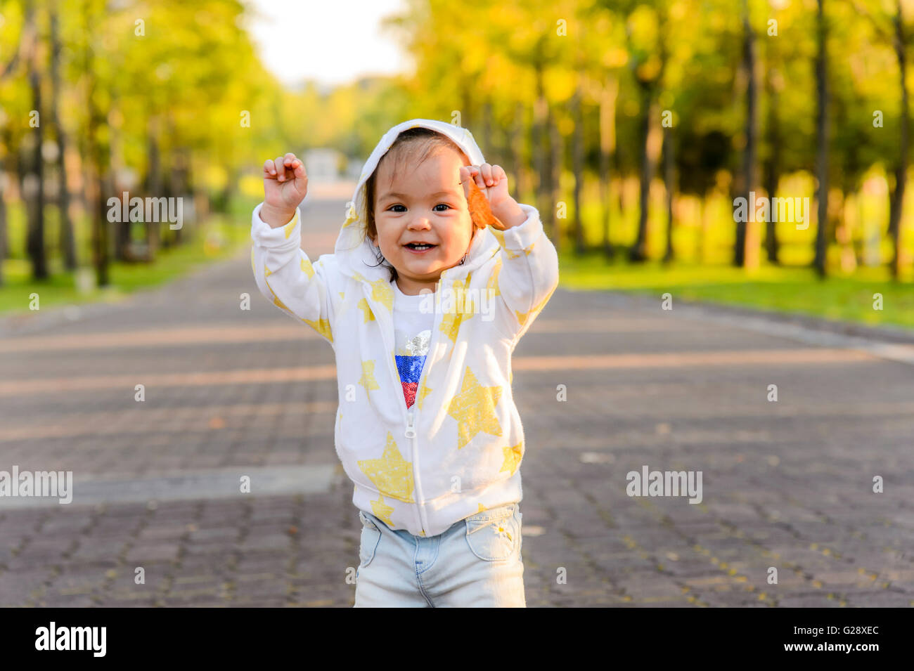 Children playing city park hi-res stock photography and images - Alamy
