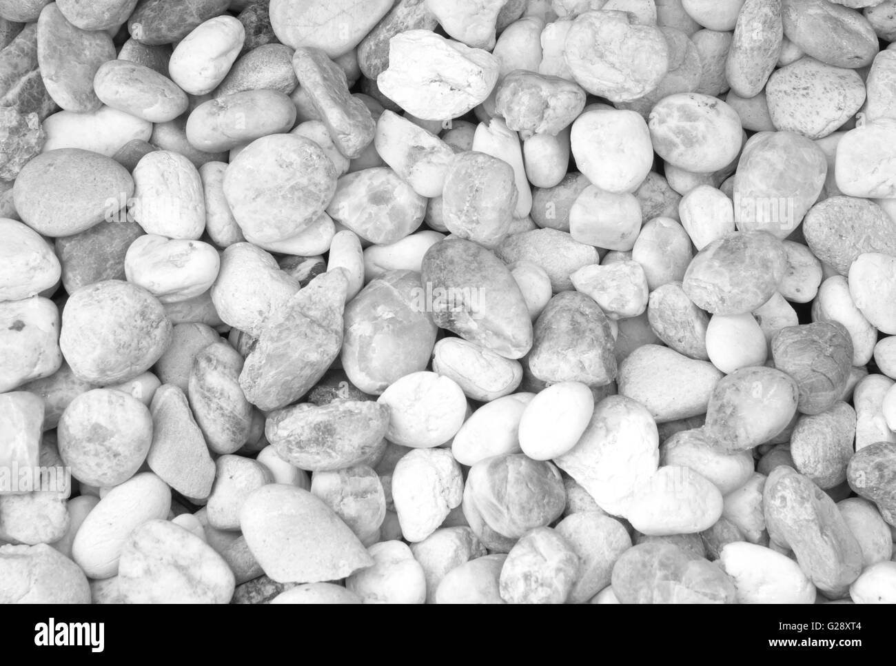 Small stone beautiful white decorative floor walkway Stock Photo - Alamy