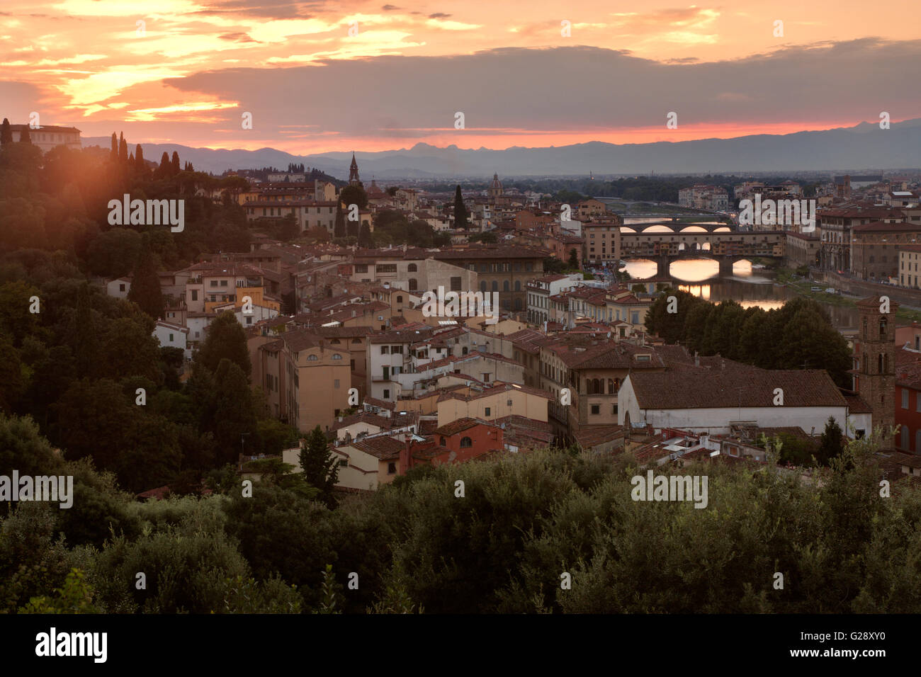 Italy sunset hi-res stock photography and images - Alamy