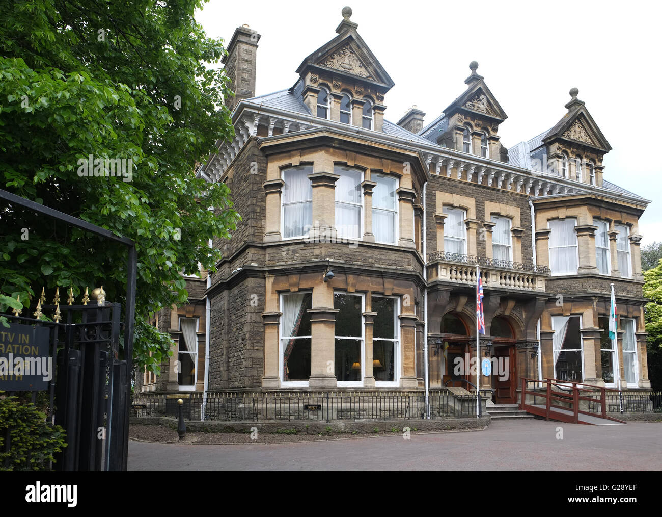 May 2016 - The Mansion house in Cardiff, a well known wedding reception ...