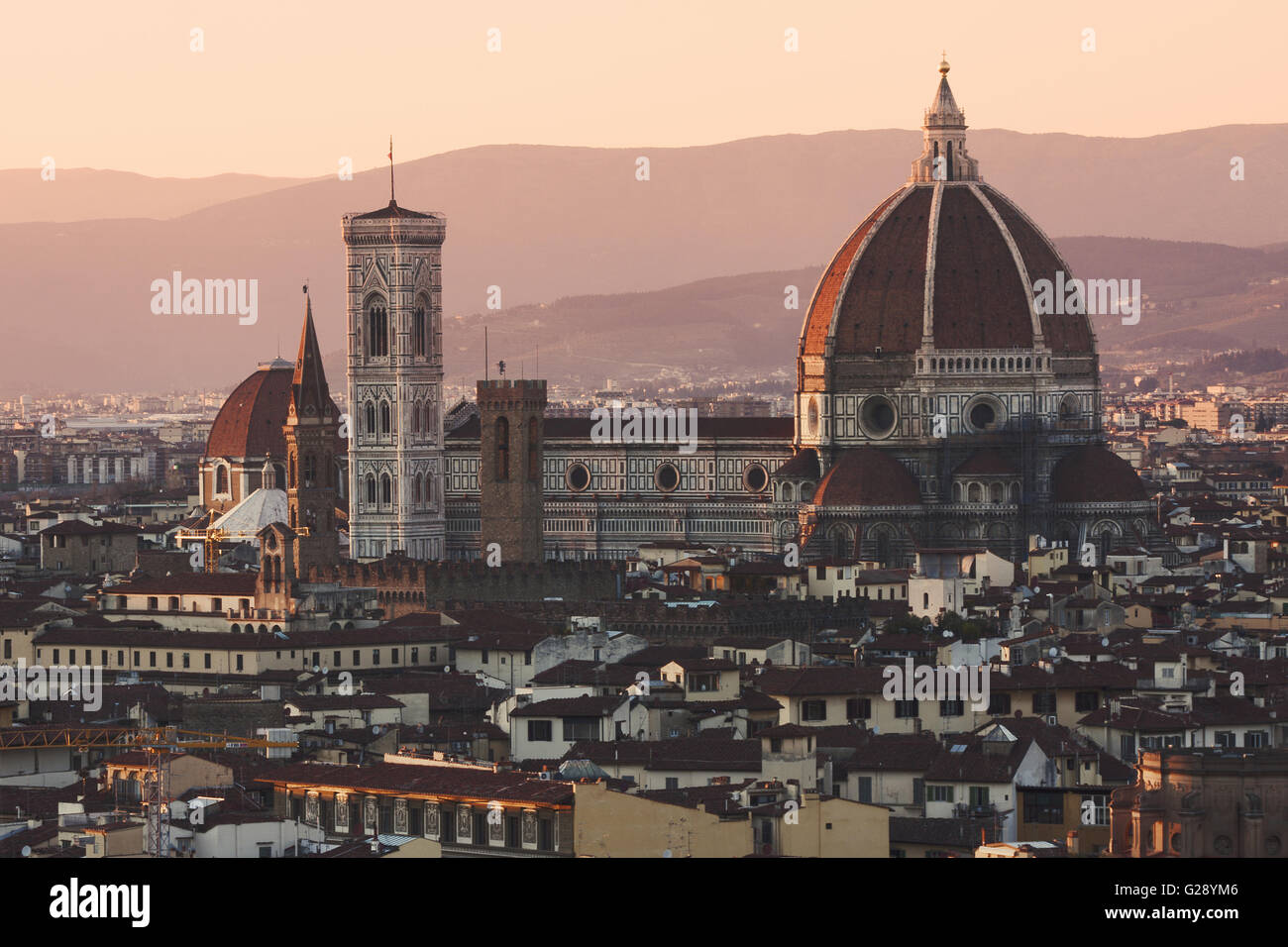 Aerial View Of Florence High Resolution Stock Photography and Images ...