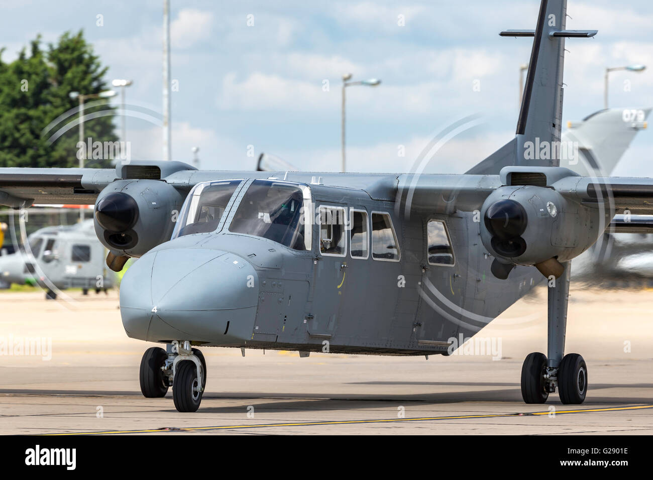 Army Air Crops Britten-Norman BN-2T-4S Defender T.3 ZH004 from 651 ...