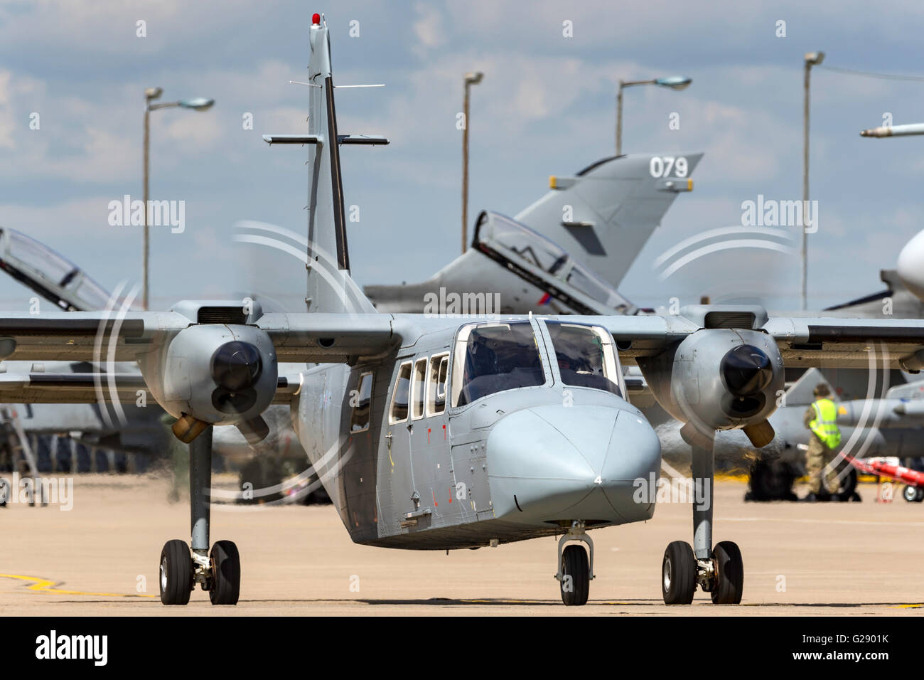 Britten norman bn 2t 4s defender hi-res stock photography and images ...
