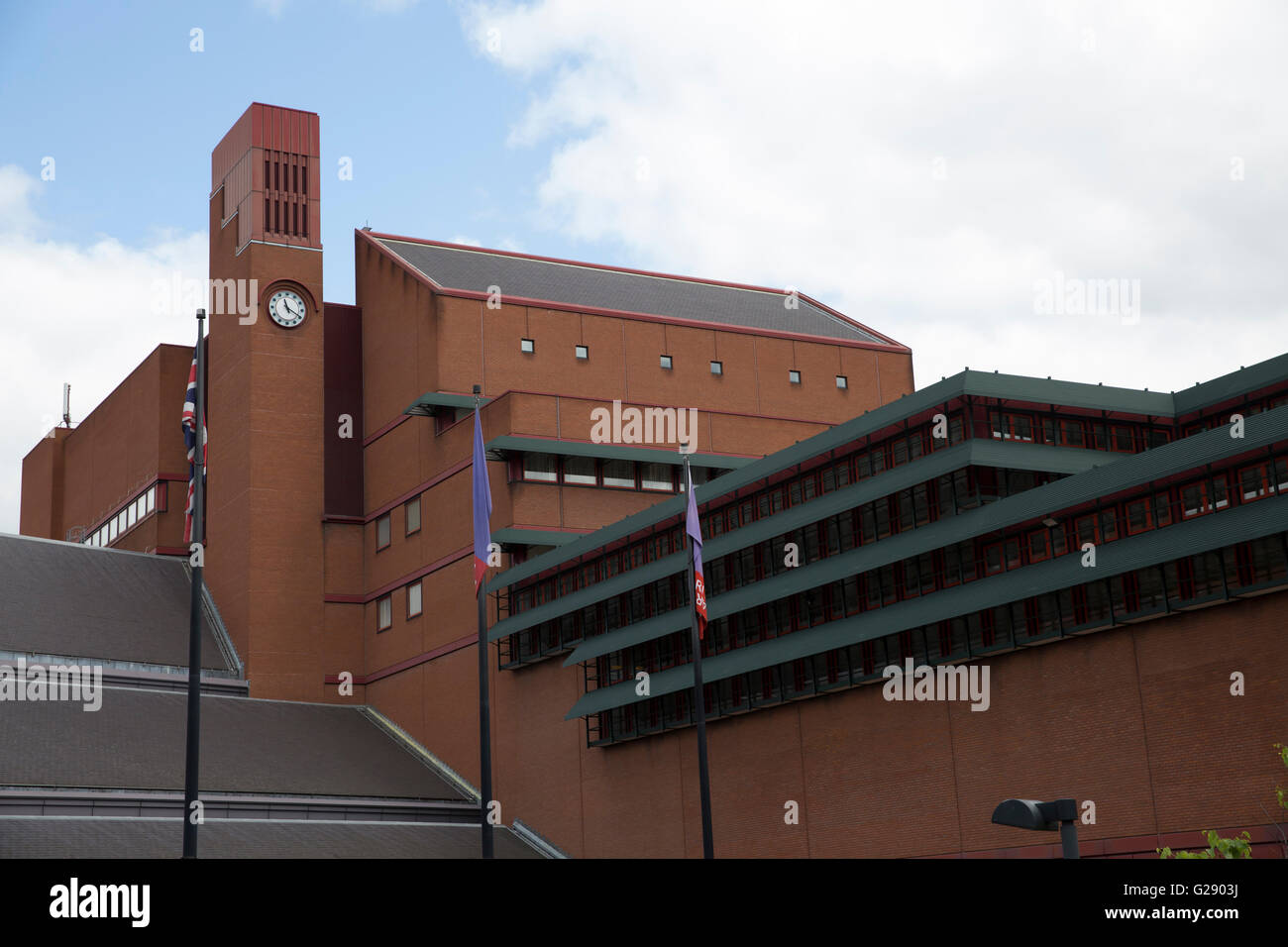 The British Library in Kings Cross London Stock Photo - Alamy
