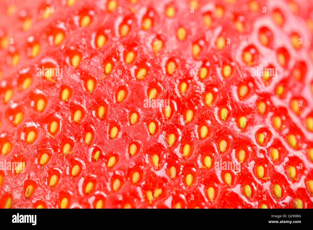 Red strawberry texture hi-res stock photography and images - Alamy