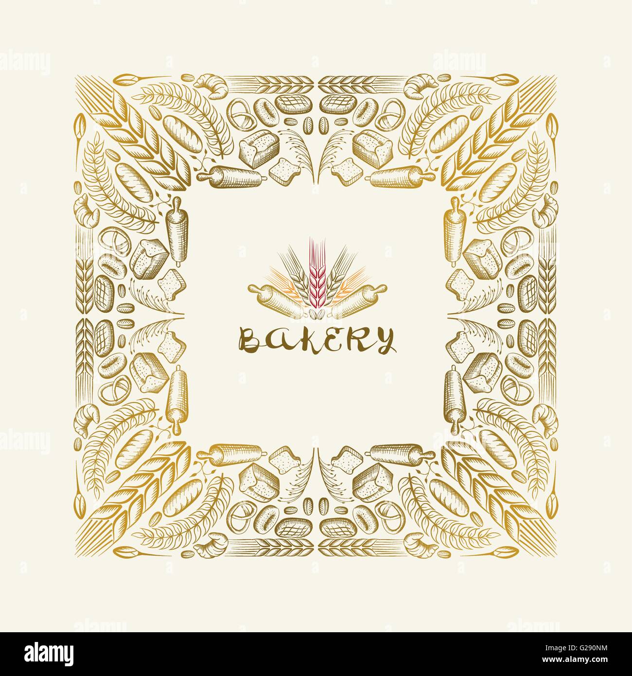 Flour vector vectors hi-res stock photography and images - Alamy