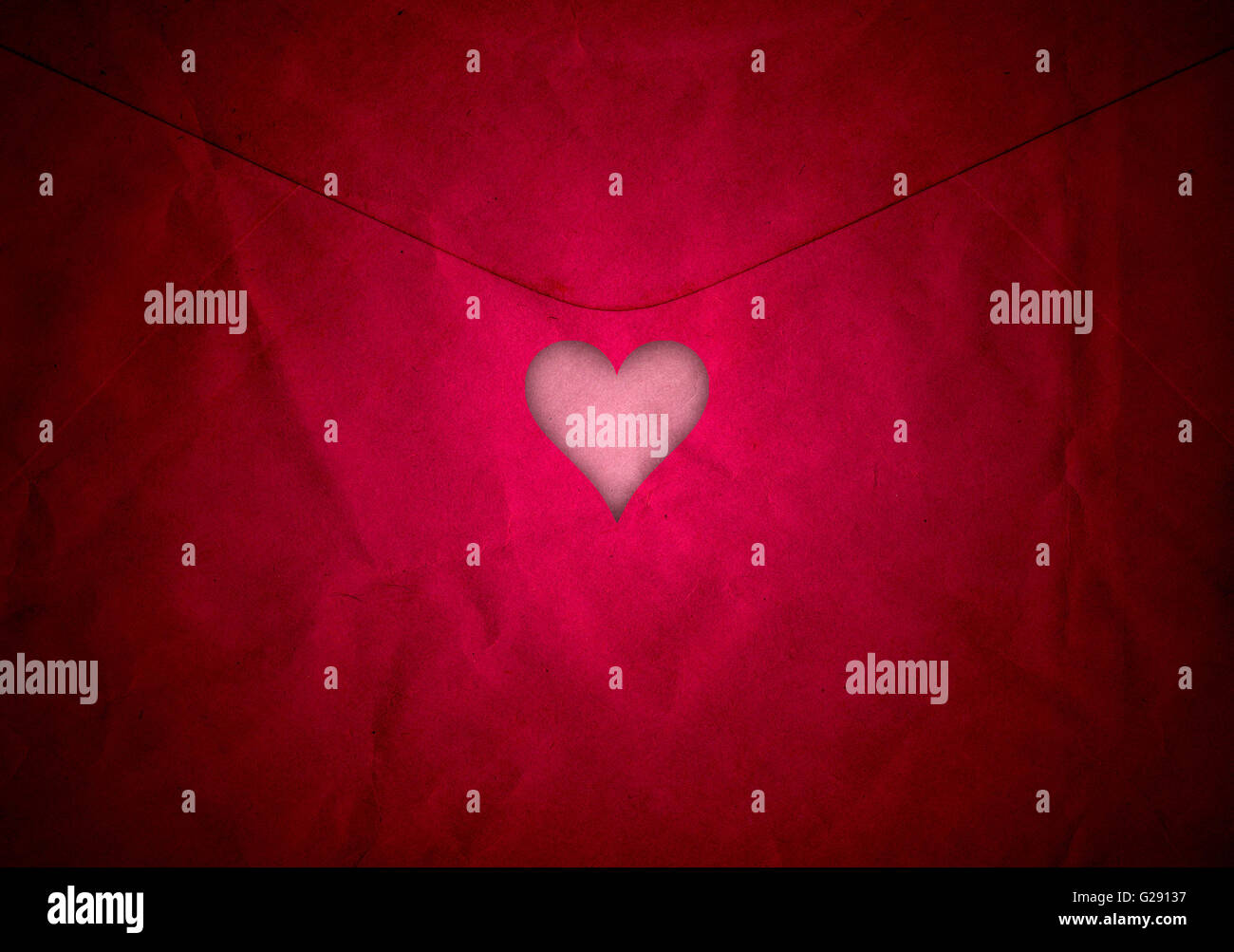 Red mail envelope hi-res stock photography and images - Alamy