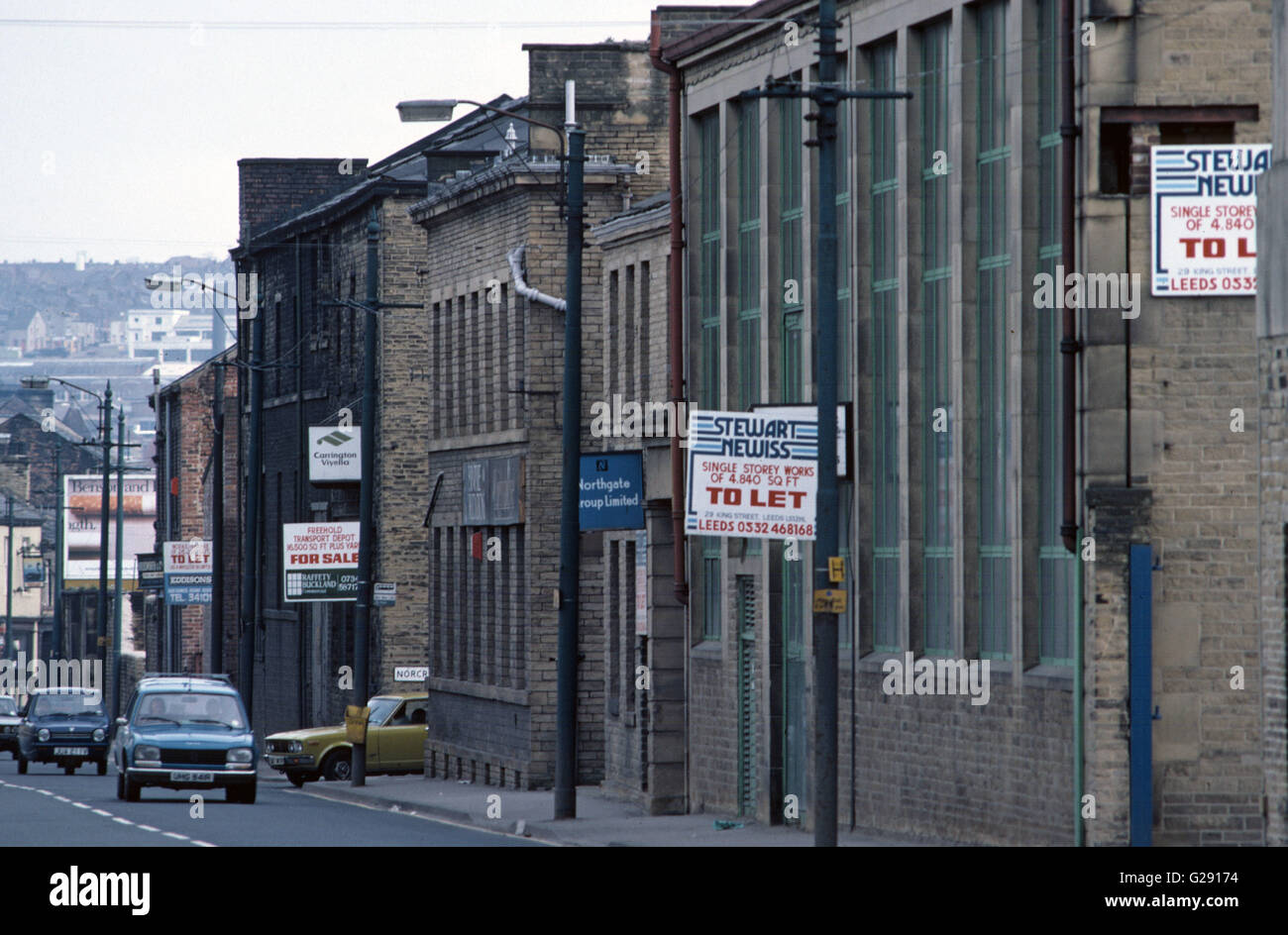 Closed down factories Sheffield 1984 closing down commercial properties ...