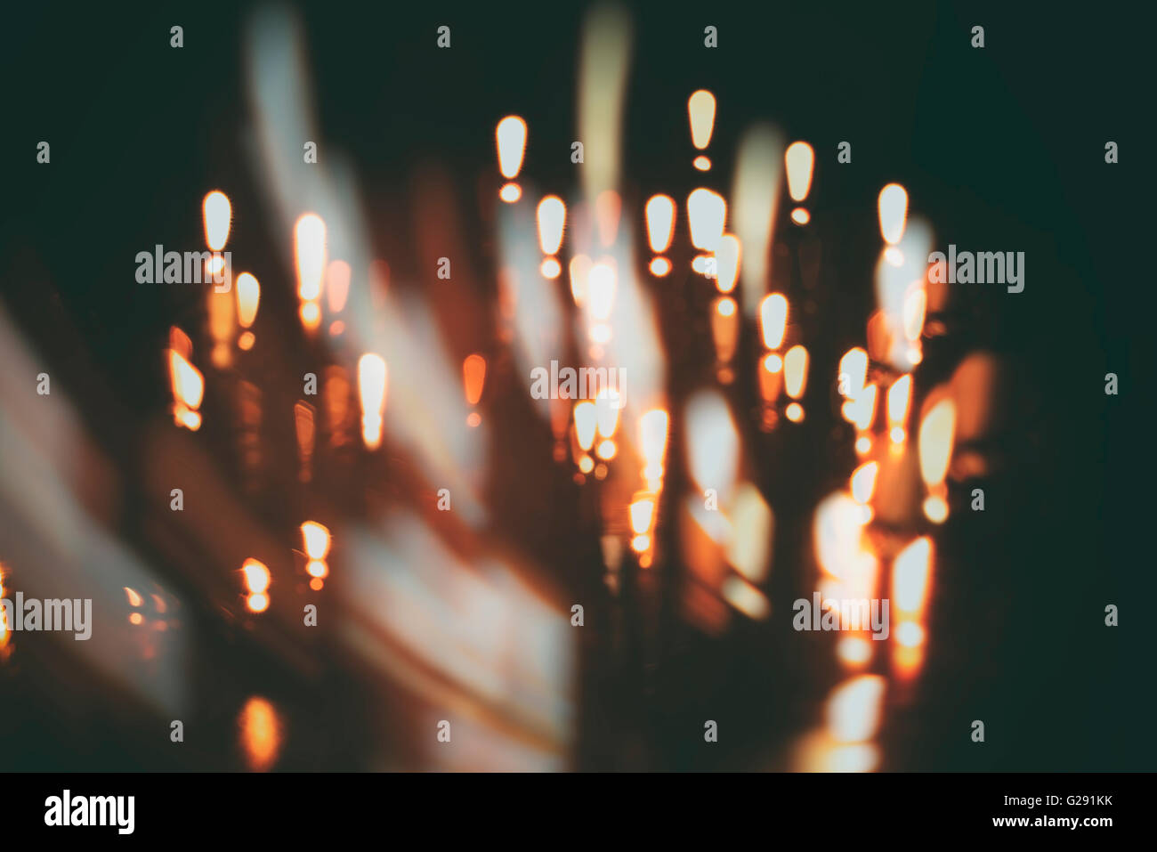 Attention abstract blur background (exclamation mark Stock Photo - Alamy