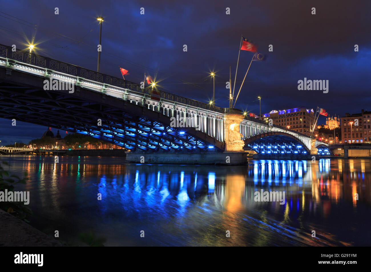 Bridge over the rhone river hi-res stock photography and images - Alamy