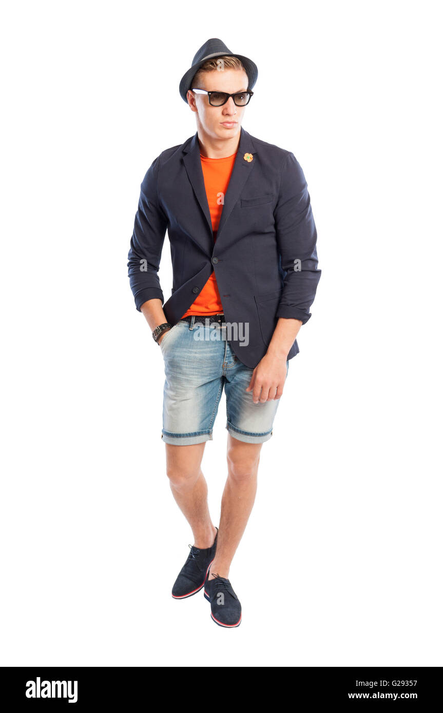 Male model posing hi-res stock photography and images - Alamy