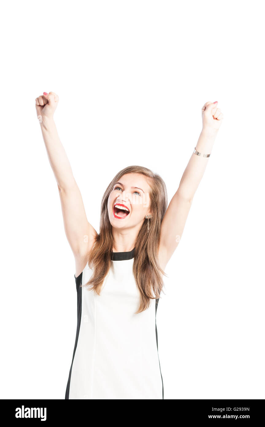 Hands lifted up hi-res stock photography and images - Alamy