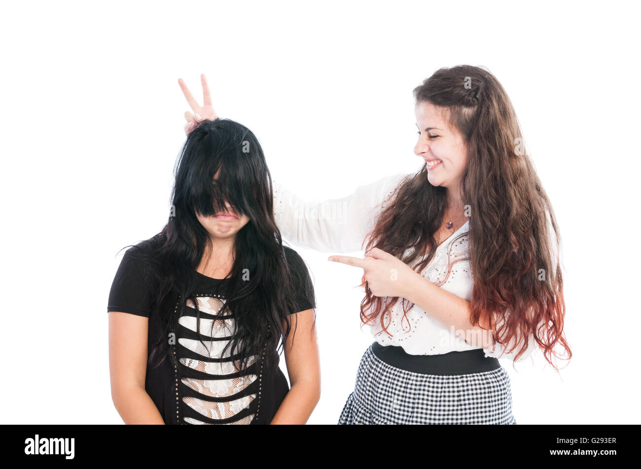 Rude girl school hi-res stock photography and images - Alamy