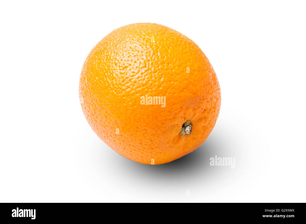 Perfect orange isolated on white background Stock Photo - Alamy