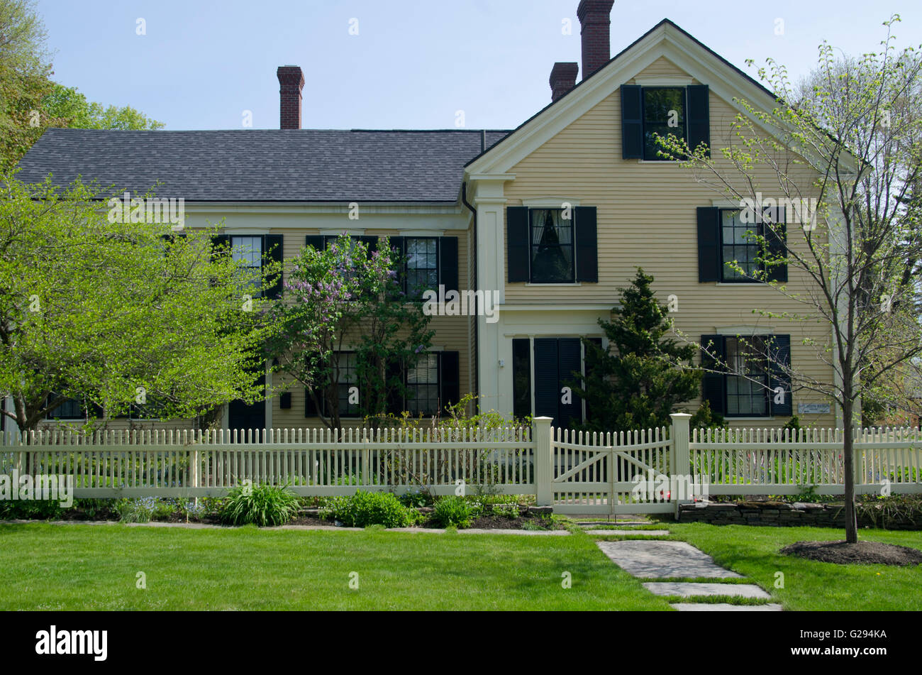 Clapboard houses usa hi-res stock photography and images - Alamy