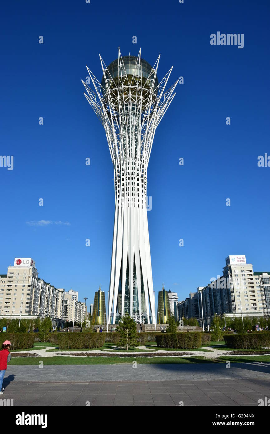 The BAITEREK tower in Astana, Kazakhstan Stock Photo - Alamy
