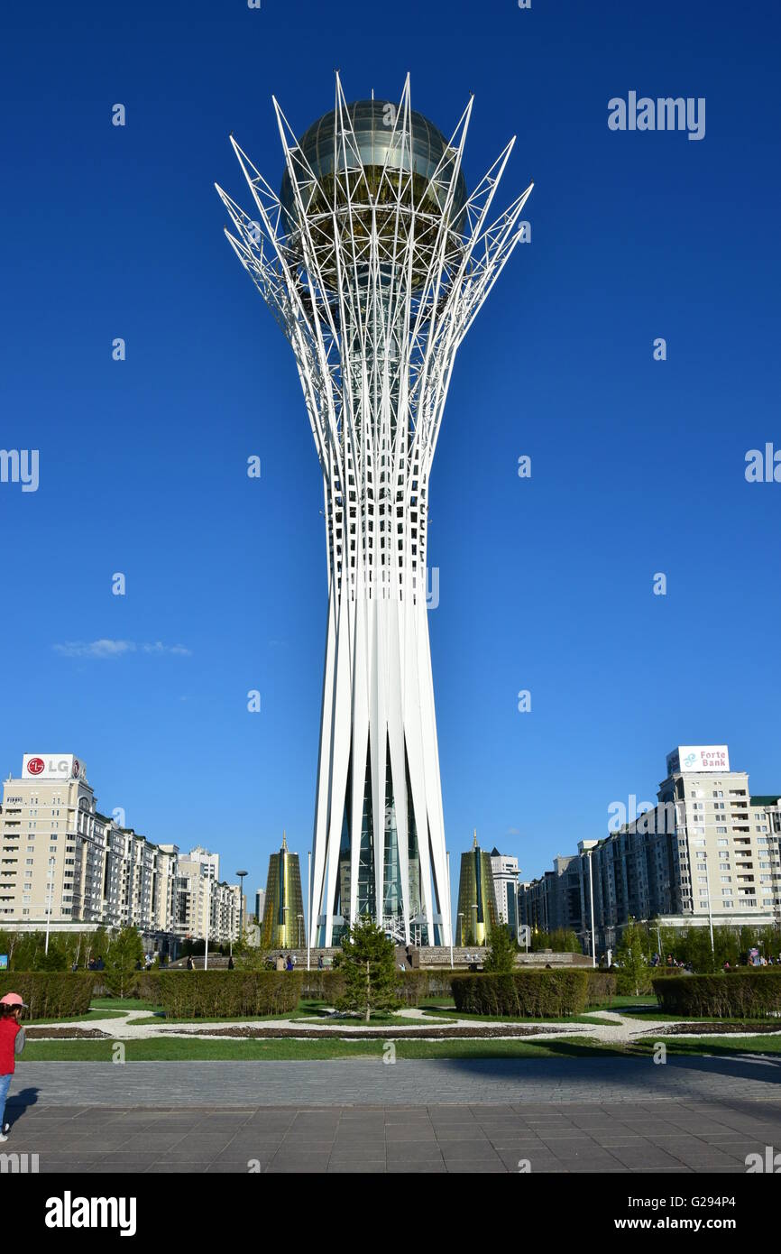 The BAITEREK tower in Astana, Kazakhstan Stock Photo - Alamy